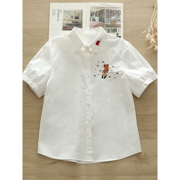 MINX - Áo sơ mi Little Fox | Shopee Việt Nam