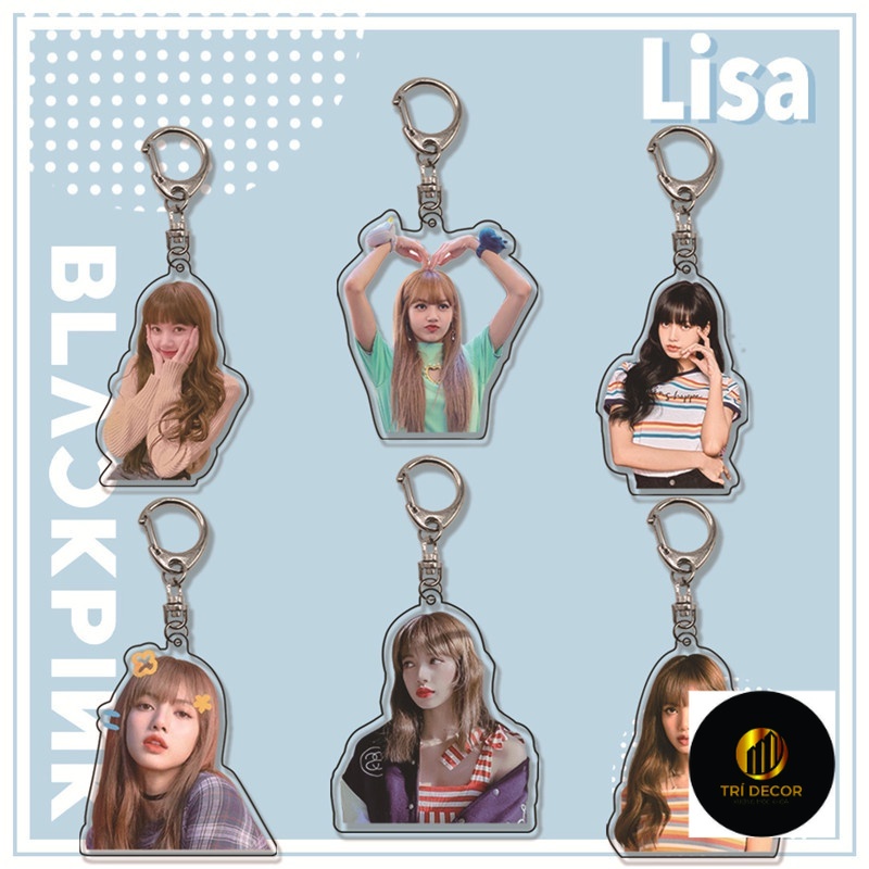 Móc khóa Lisa hình thành viên nhóm nhạc Blackpink xinh xắn | Shopee ...