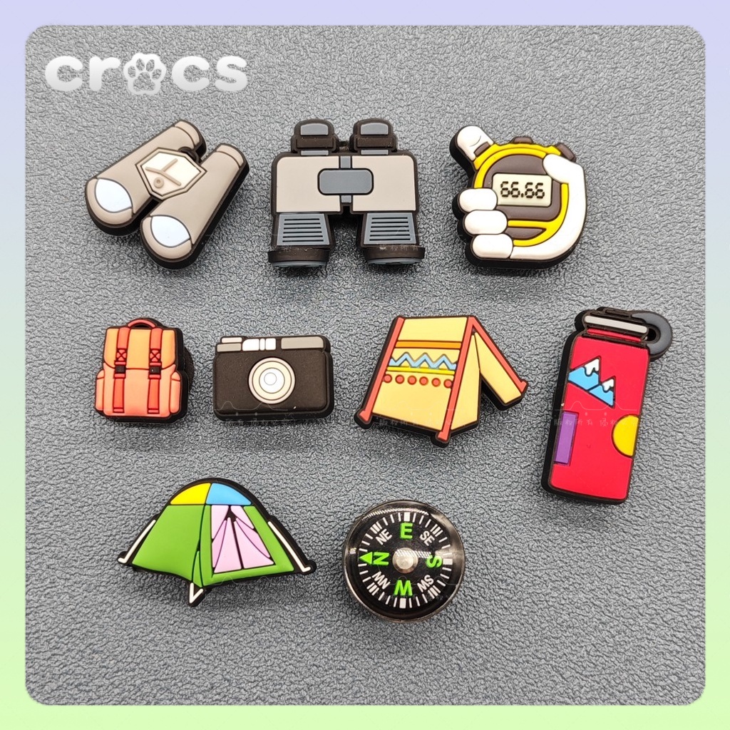 sticker dép crocs Outdoor travel jibbitz crocs sticker gắn dép cross ...