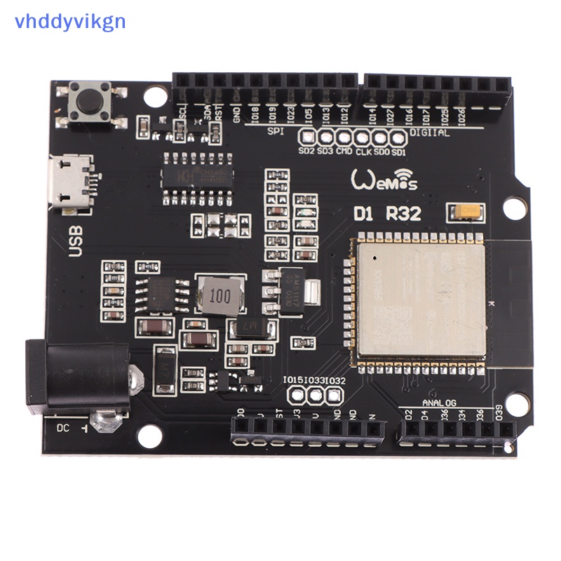 Bảng Mạch Phát Triển vhdd esp32 dc 5v-12v wifi - ch340 ch340g Cho ...