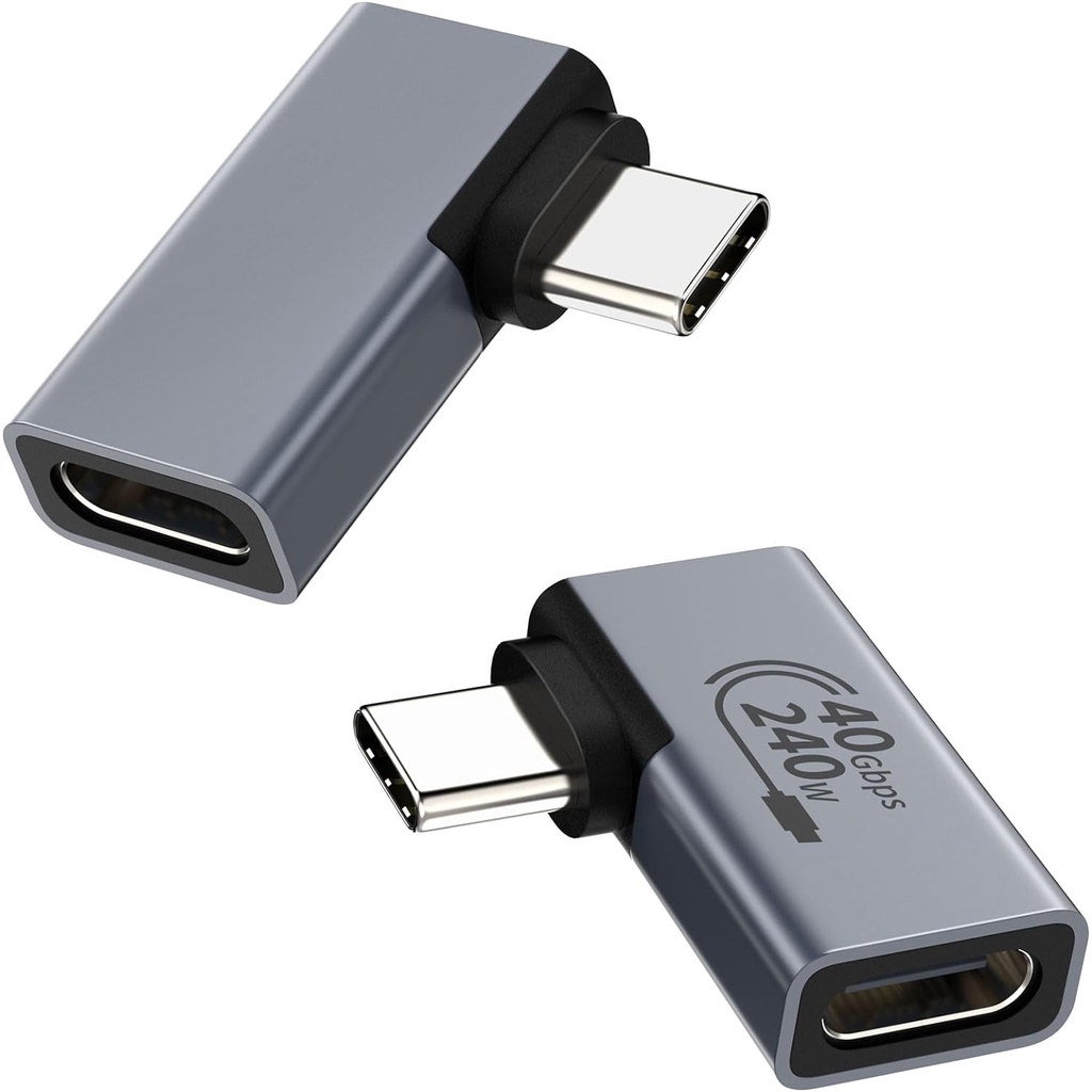 Moko Set 2 Đầu Nối Chuyển Đổi usb c 90 Độ Góc Phải 240w Sang usb-c 4 90 ...