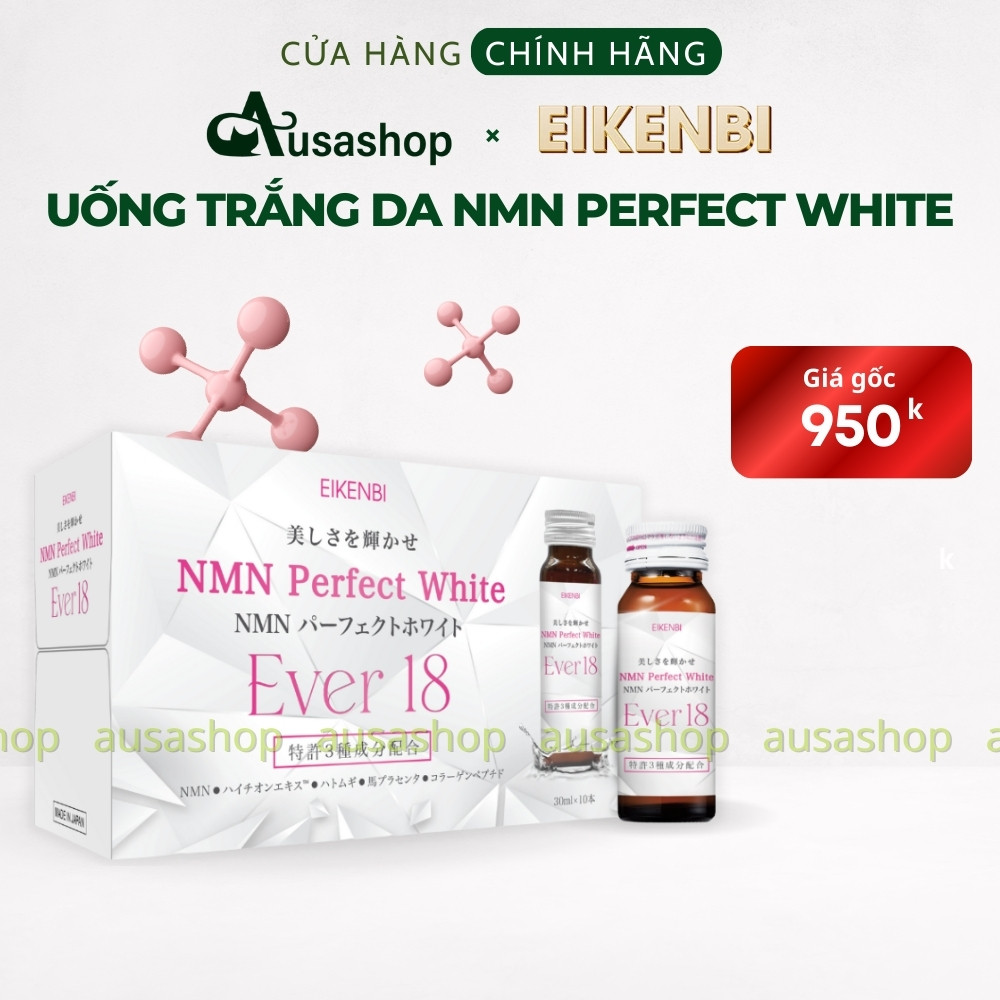 Nước Uống Siêu Kích Trắng NMN Perfect White Ever 18 Eikenbi - Chính Hãng Nhật Bản | Shopee Việt Nam