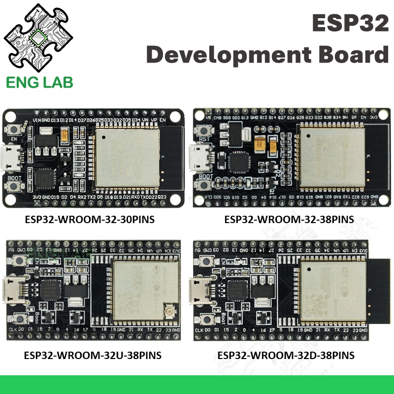 Englab★ban Phát Triển Nối Tiếp Esp32 Esp Wroom 32 2 4ghz Dual Mode Wifi