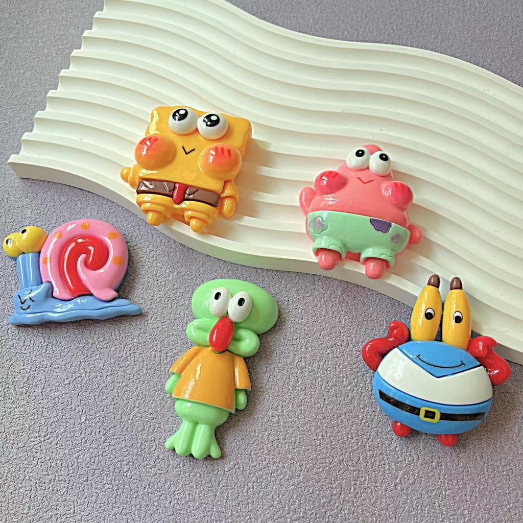 MEOWU Charm dán dễ thương size lớn to, sticker nổi trang trí đồ dùng ...