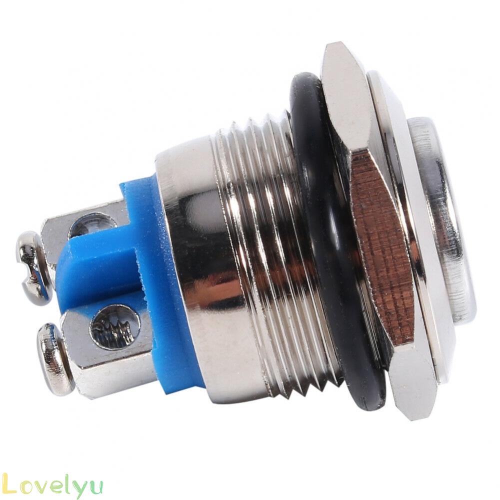 Versatile Metal Push Button Switch 16mm 3 6V/110 220V 1A Brass Self ...