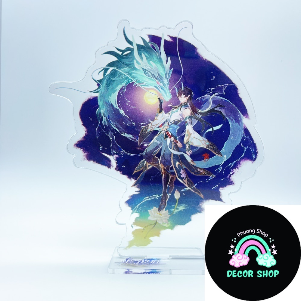 Mô hình Standee Anime Game Honkai Star Rail Himeko Asta Welt March 7th ...