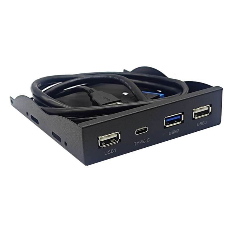 Bộ Chia Cổng USB 3 2 HUB Bay 3 5mm Mở Rộng Bảng Điều Khiển Phía Trước ...