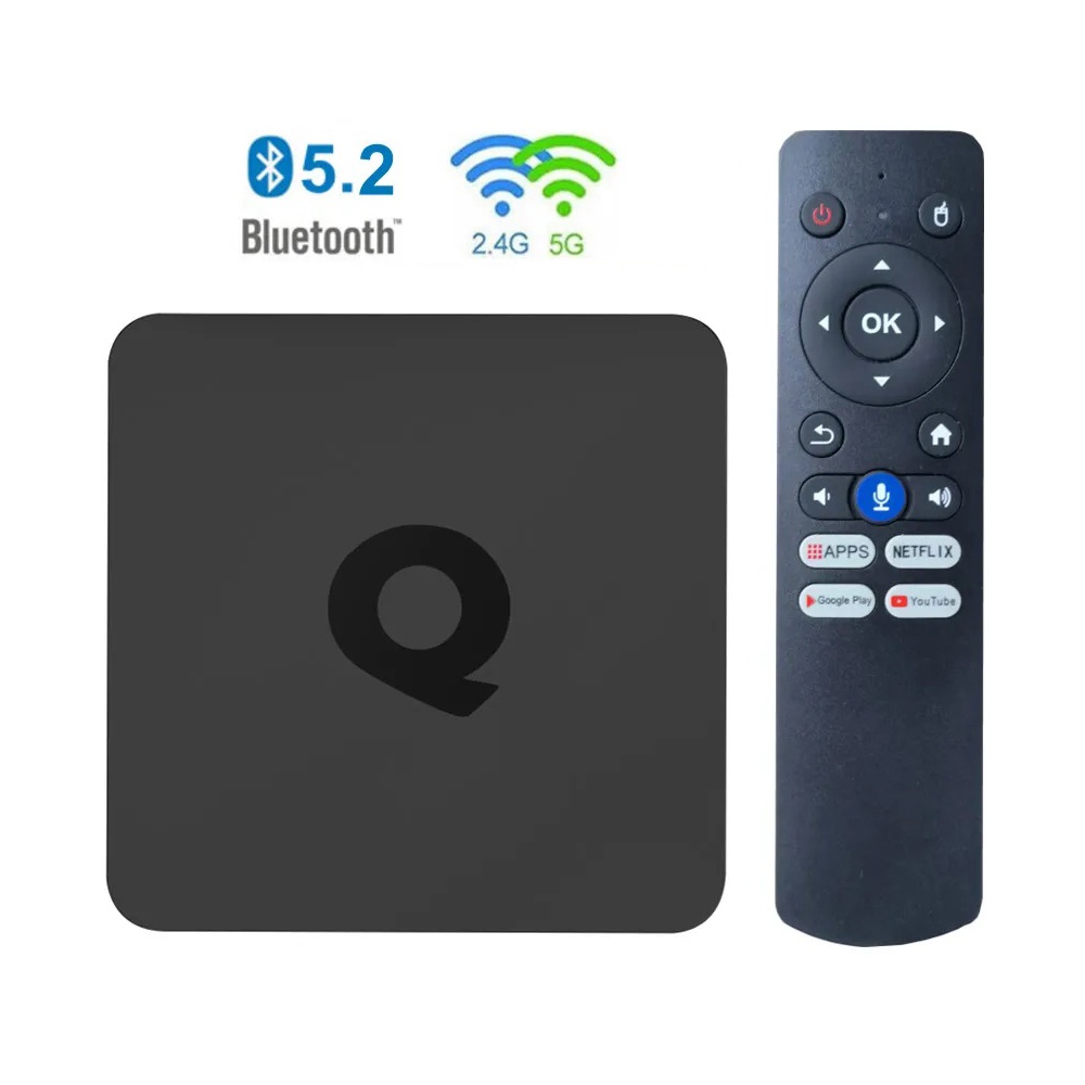 Tivi Box Q1 Android TV 10 Crack, Điều Khiển Giọng Nói 200 Kênh Miễn Phí ...