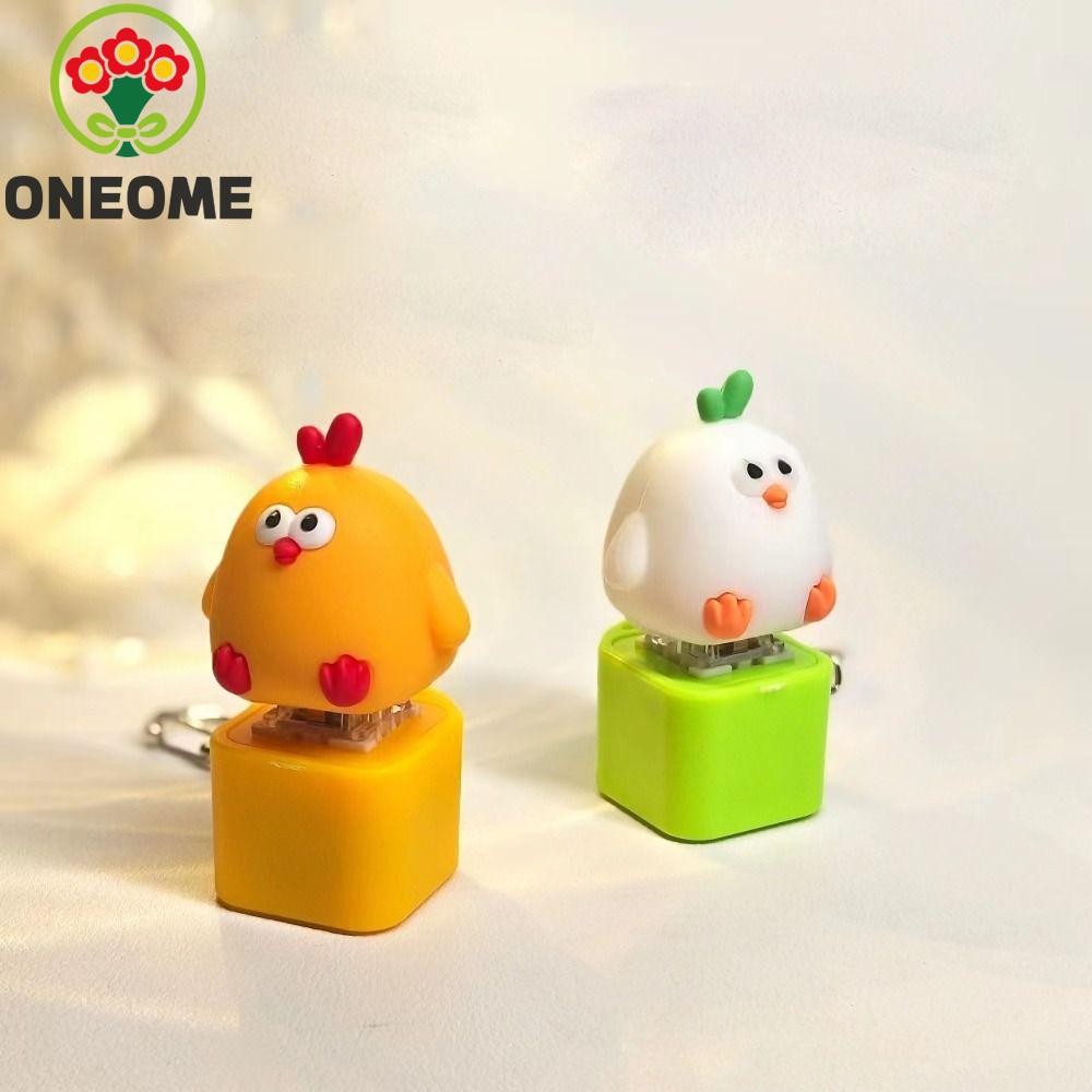 ONEOME Oneome Bàn Phím Cơ Móc Khóa Túi Dạ Quang Trang Trí Đồ Chơi Ngón ...