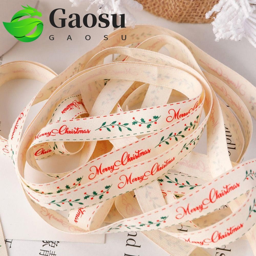Gaosu Băng dính Giáng sinh GAOSU, Ruy băng Giáng sinh nơ DIY, Thư đa ...