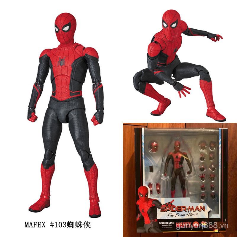 New Avengers 3 animation hero MAFEX No. 113 expedition Spider-Man hand ...