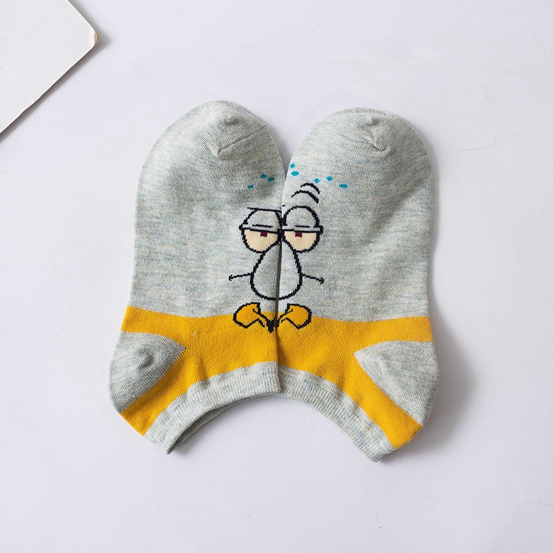 Vớ cotton Squilliam Fancyson - SpongeBob | Shopee Việt Nam