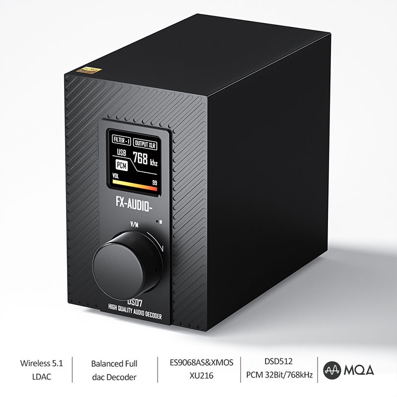 Giải Mã Âm Thanh/ DAC FXAUDIO DS07 - DS07 MQA DSD 512/ ES9068AS ...