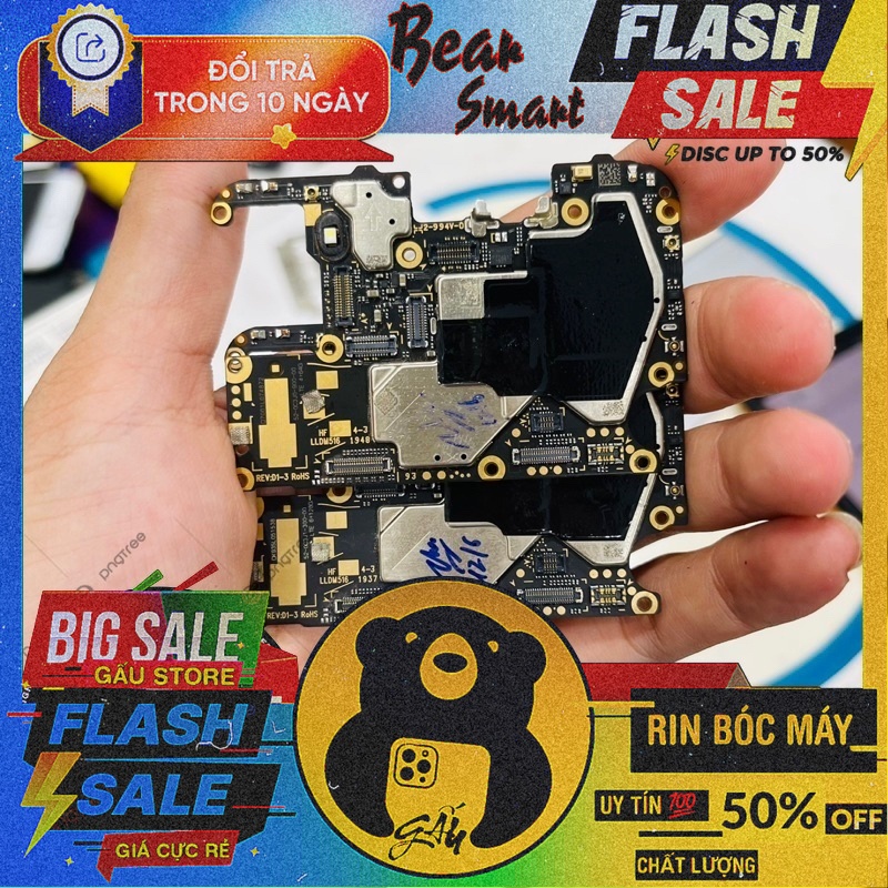 Main Xiaomi Redmi Note 8 - M1908C3JG Nguyên Rin Bóc Máy / Mainboard ...