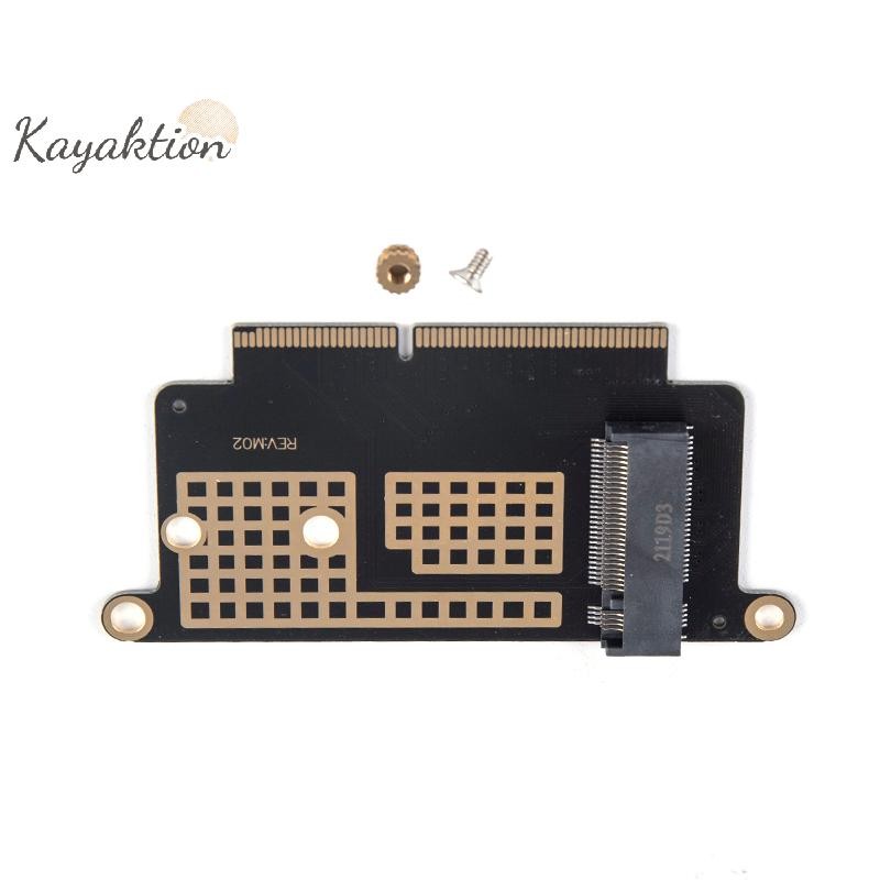 Kayaktion NVMe M.2 NGFF SSD Adapter Cho 2016 2017 13 "MacBook Pro A1708 ...