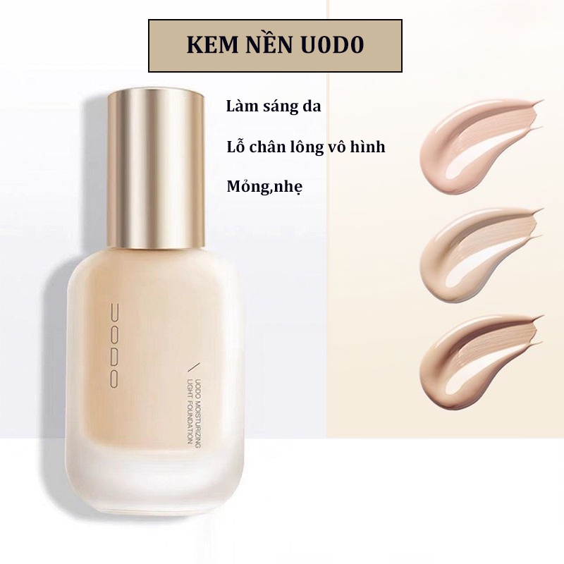 Kem nền dạng lỏng Kem che khuyết điểm UODO dung tích 30ml | Shopee Việt Nam