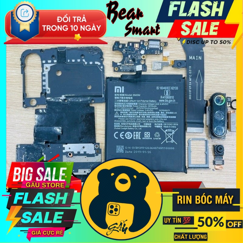 Linh Kiện Xiaomi Mi 9 SE / Camera Trước Sau , main sạc,cáp nối main ...