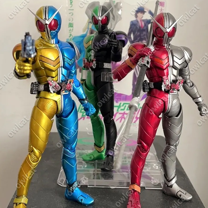 Kamen Rider W (CycloneJoker Form Ver.) SHF 15cm W Driver Cyclone Joker ...