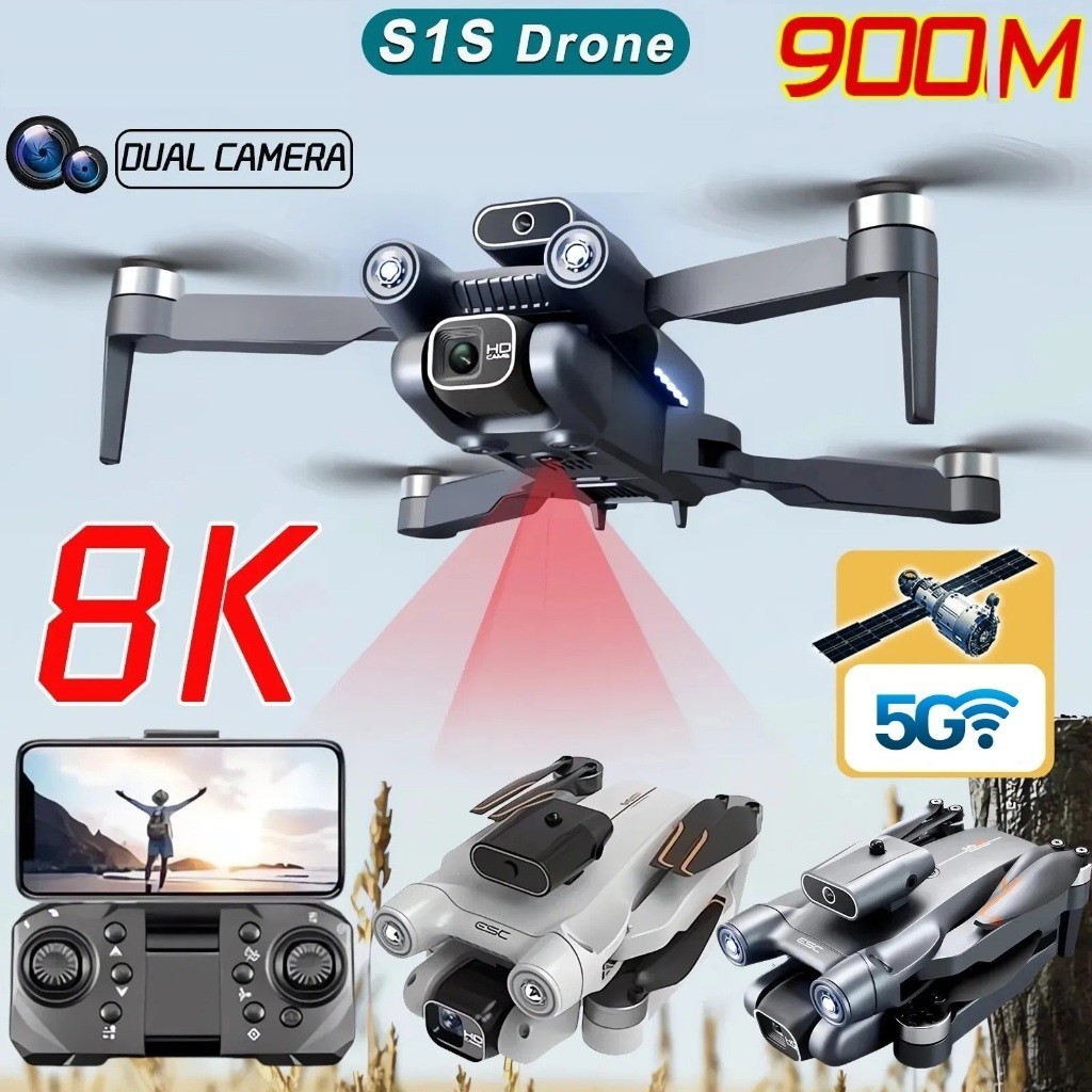 Máy Bay Flycam Mini S1S Camera 6K, Playcam Động Cơ Không Chổi Than Siêu ...