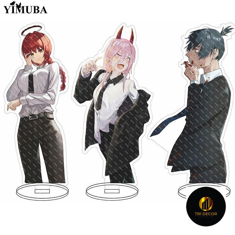 Mô hình Standee Japan Manga Anime Chainsaw Man Power Makima Higashiyama ...