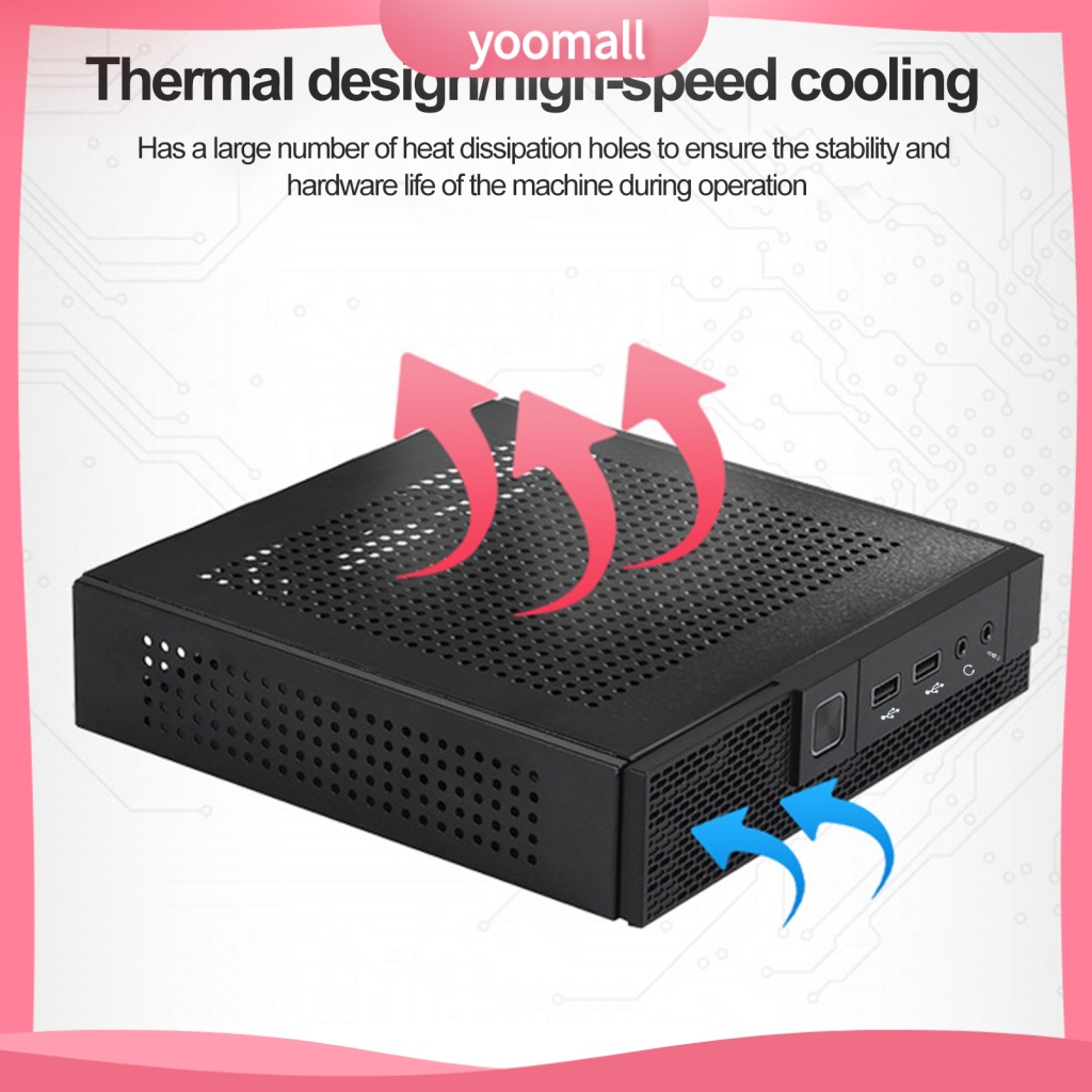Combo Ốp Máy Tính Siêu Mỏng htpc usb 2.0 hd-C mini Hppc Tản Nhiệt Nhanh ...
