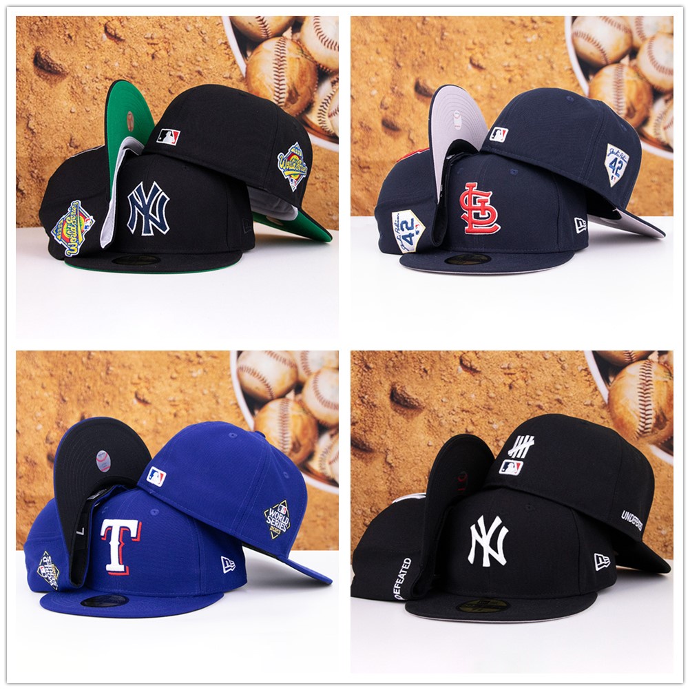 New York Sox Fitted Hats Hip Hop Fashion Baseball Caps Bone Size For ...