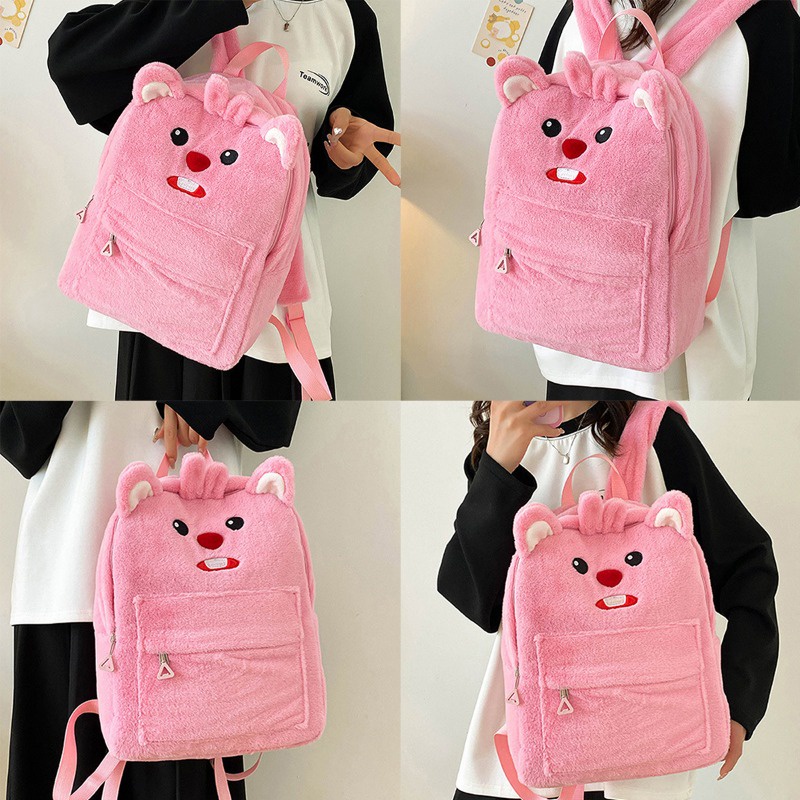 Hoạt Hình Ruby Little Beaver Loopy School Bag Cô Gái Mới Dễ Thương Sang ...