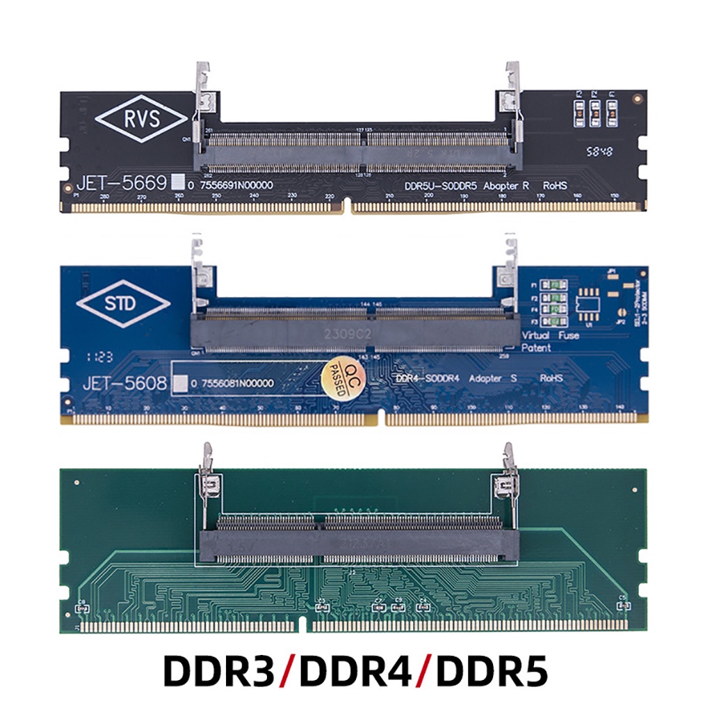 1 Thẻ Nhớ Chuyển Đổi Từ laptop Jdm ddr3 ddr4 ddr5 Sang pc ddr3 ddr4 ddr5 | Shopee Việt Nam