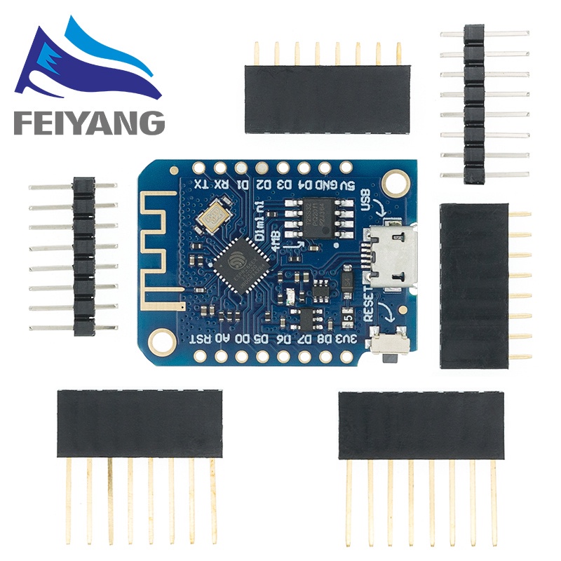 Bảng mạch Wemos D1 Mini V3.0 V3.0.0 4MB wifi ESP8266 CH340 CH340G cho Arduino | Shopee Việt Nam