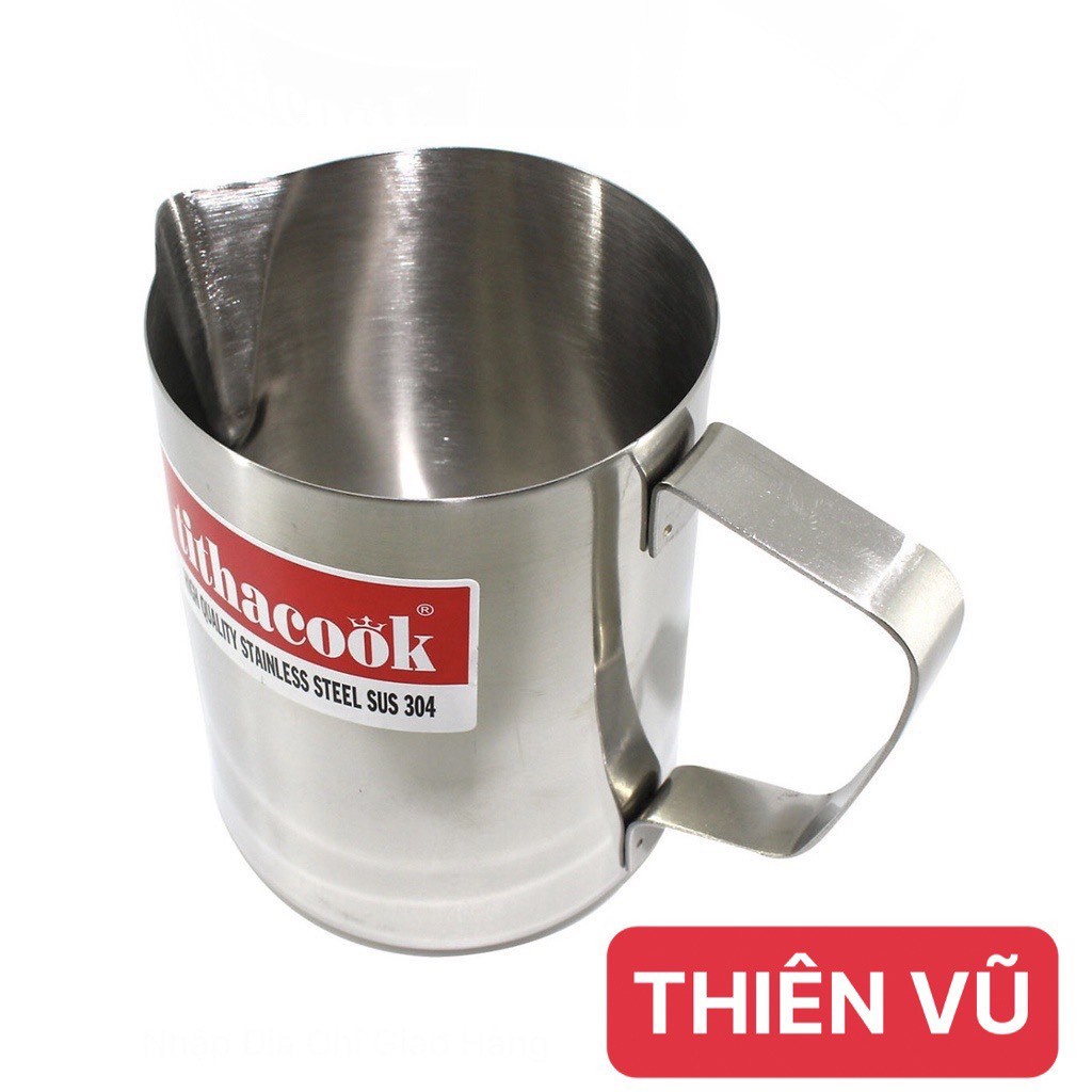 Ca nước inox 304 có nắp và không nắp, ca inox loại lớn 2 lít Tithacook cao cấp tiện lợi LOẠI 1 ...