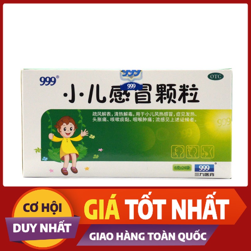 Viên Uống Cảm Lạnh Trẻ Em 999 6G * 24 Túi/hộp Sốt, Đau Họng, Cảm Cúm, Ho Thuốc Cảm | Shopee Việt Nam