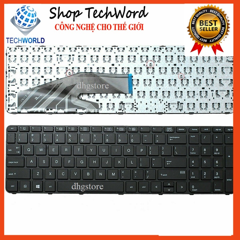 Bàn phím laptop HP ProBook 450 G3, 450 G4, 455 G3, 470 G3 | Shopee Việt Nam