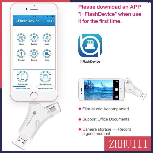Đầu Đọc Thẻ Nhớ 4 Trong 1 Cho iphone ipad mac & android sd & micro sd, pc | Shopee Việt Nam