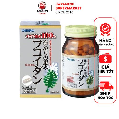 VIÊN TẢO FUCOIDAN ORIHIRO (LỌ 90 VIÊN) | Shopee Việt Nam