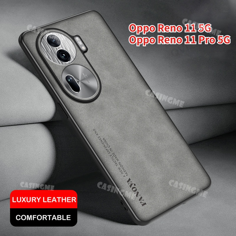 Ốp Điện Thoại Silicon Phối Da Mềm Cho Oppo Reno 11 11Pro 5G Reno 11 ...