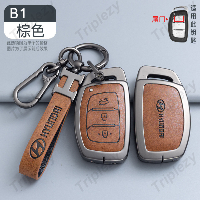 Bao Da Đựng Chìa Khóa Thông Minh Bằng Hợp Kim Kẽm Cho Hyundai i10 i20 ...