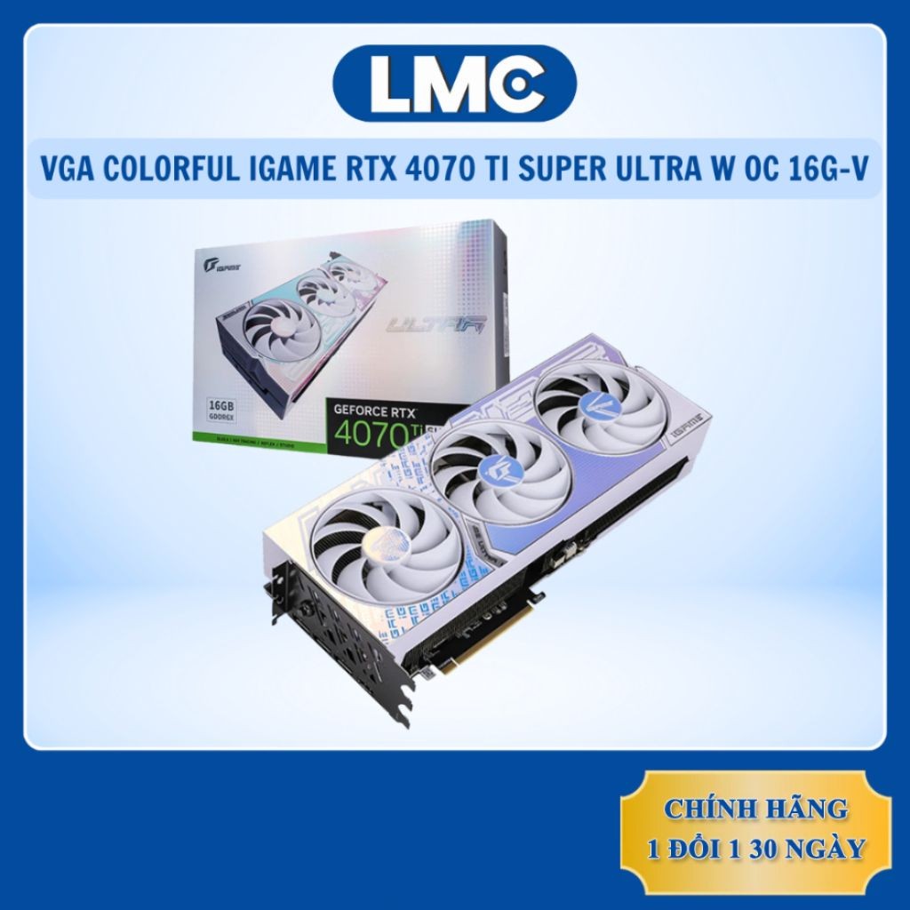 VGA Colorful iGame RTX 4070 Ti SUPER Ultra W OC 16G-V | Shopee Việt Nam