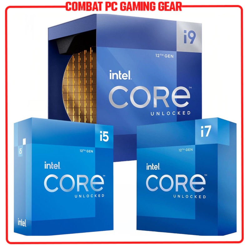 Bộ Vi Xử Lý CPU Intel Core i5 12600K | i7 12700K | i9 12900K | i9 ...