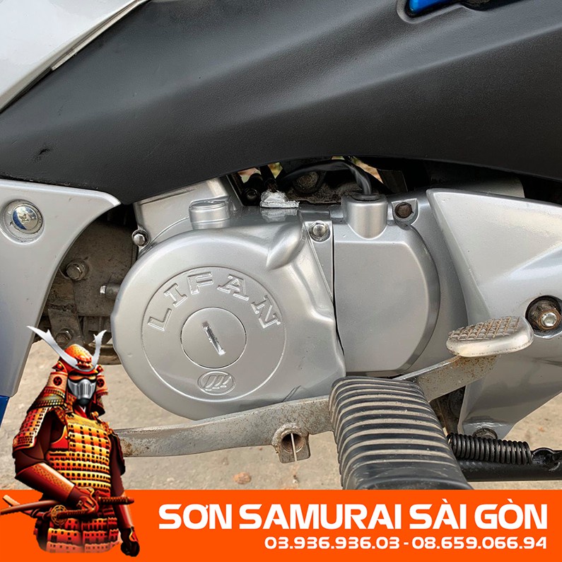 Sơn SAMURAI Y155* MÀU BẠC PHA LÊ chính hãng - SƠN PHUN XE MÁY KUROBUSHI ...