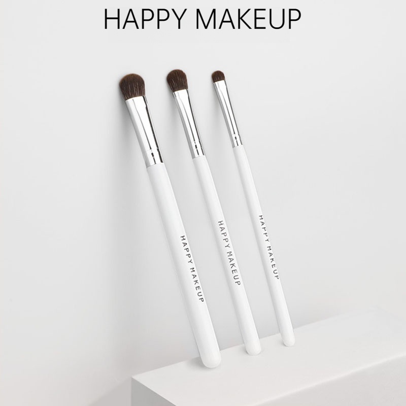 HAPPY MAKEUP Bộ cọ phấn mắt siêu mềm và không vón cục | Shopee Việt Nam