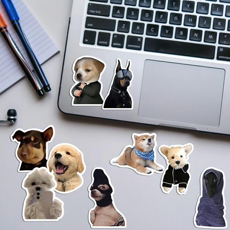 Set 50 Sticker Cheems Doge chống nước sticker dán laptop, điện thoại ...