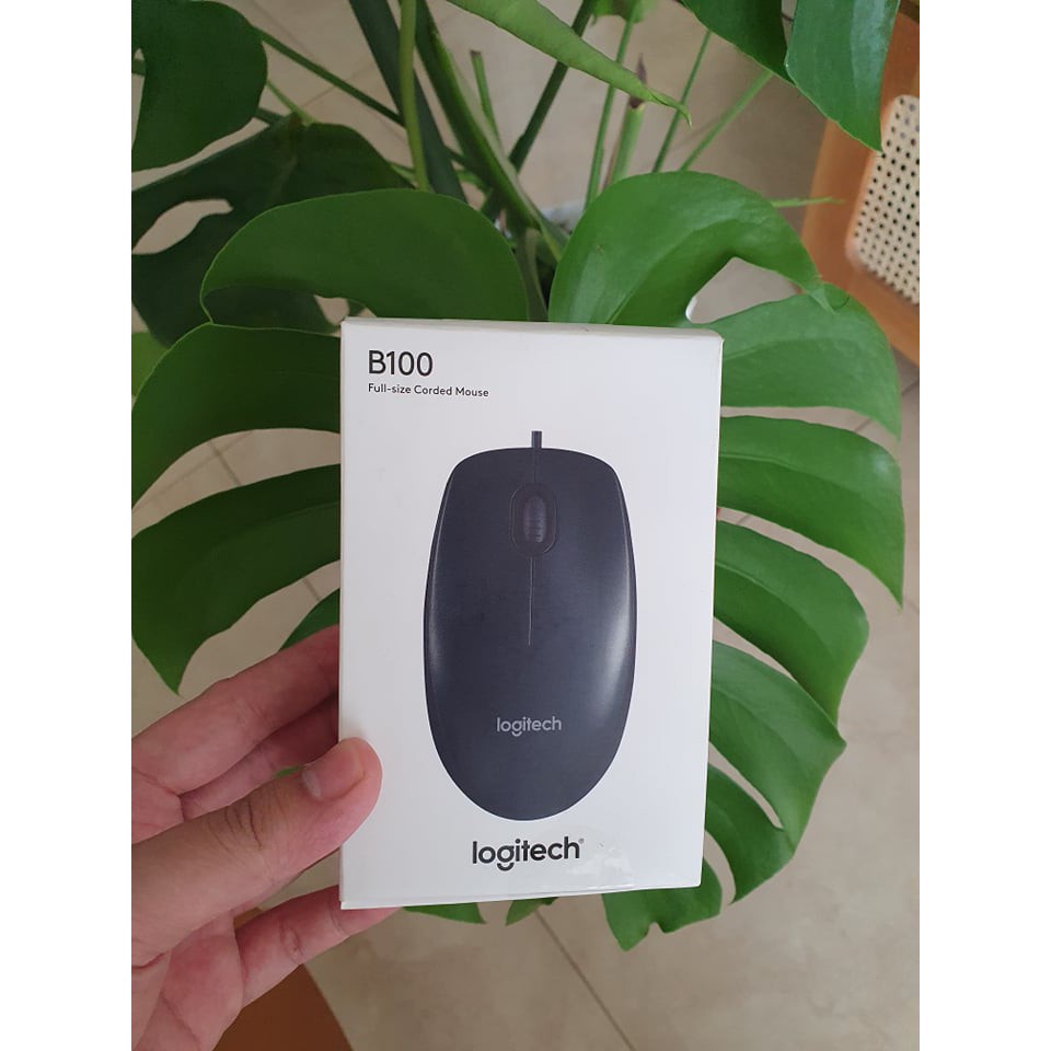 Chuột Logitech B100, hàng chính hãng, mới 100%. | Shopee Việt Nam