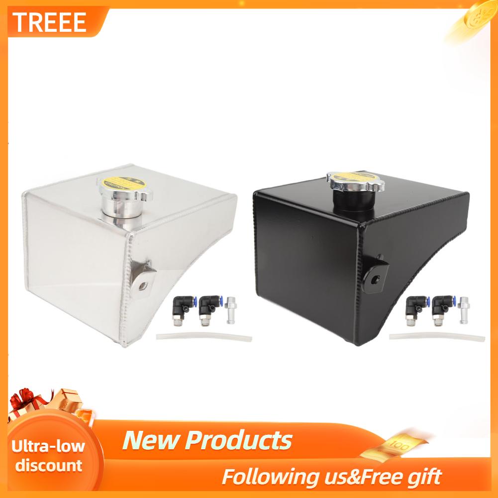 Treee Coolant Overflow Tank Kit Aluminum Easy To Use Twist In Cap ...