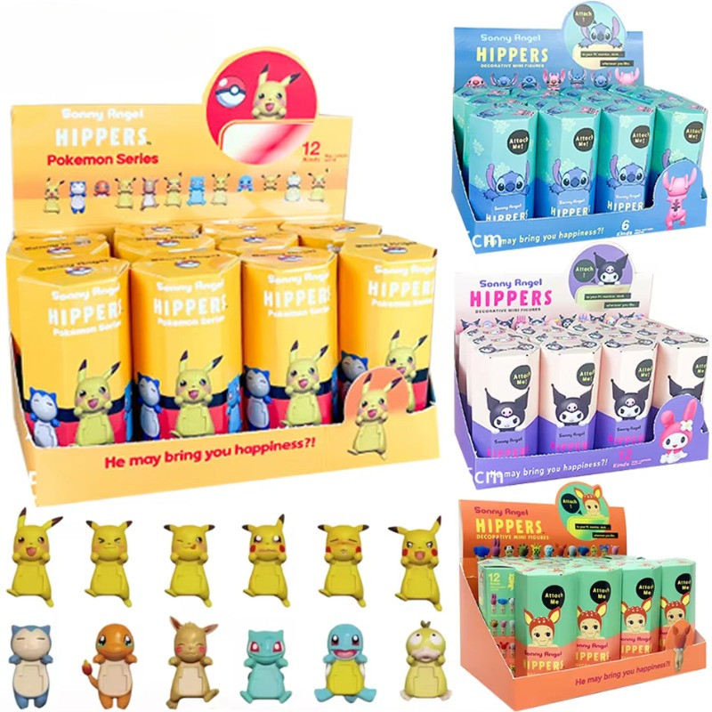 Sonny Thiên Thần Bí Hộp Stitch Kuromi Pokemon Crayon Shin Series Anime ...