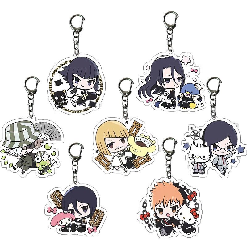 Móc khóa Bleach Anime Keychain Women Kurosaki Ichigo Kuchiki Rukia ...