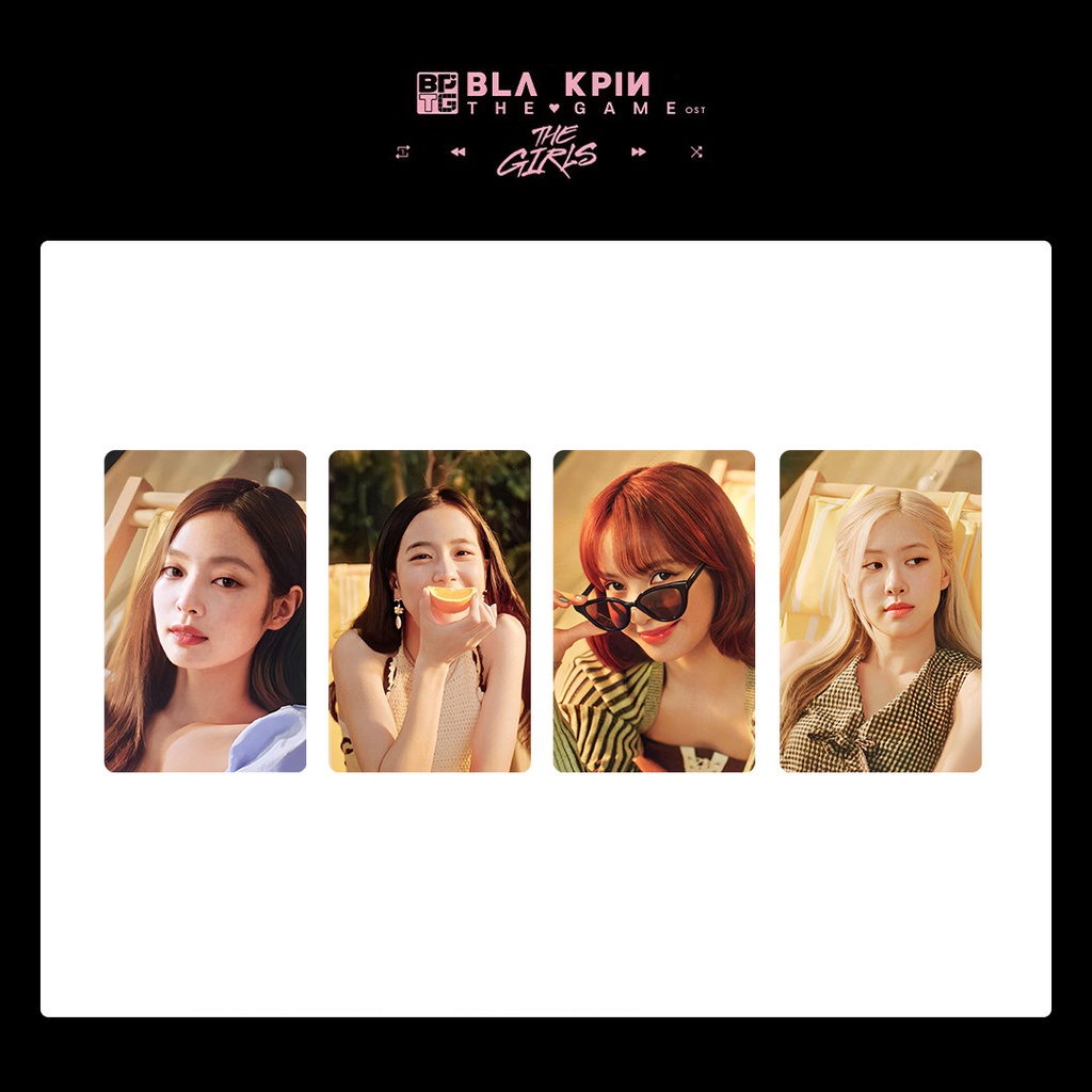 4 Cái / bộ BP BP BP BP BP BGTG Album Photocards THE GIRLS K4 YG STELLA ...