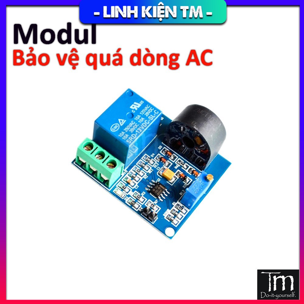 Mạch Bảo Vệ Quá Dòng AC 5A - Relay | Shopee Việt Nam