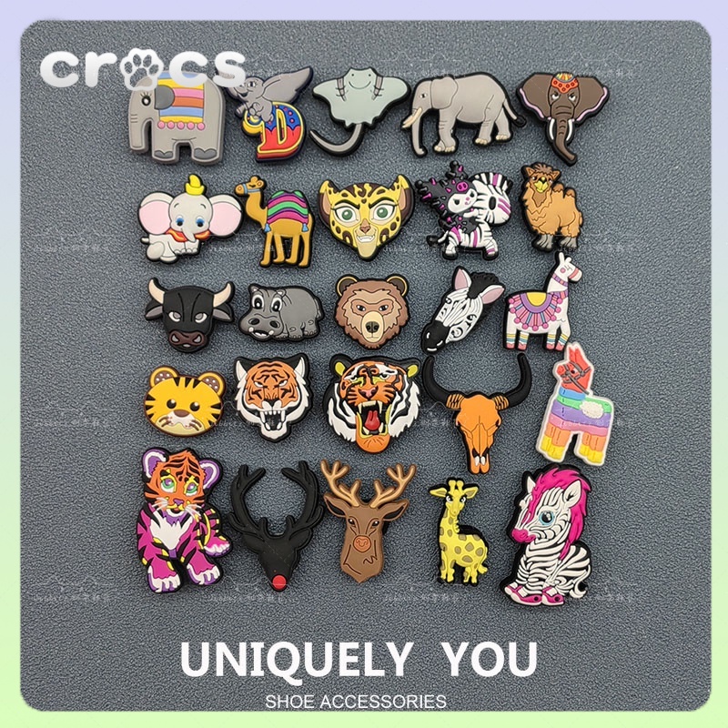 sticker dép crocs Animal Series jibbitz crocs charm crocs stiker dép ...