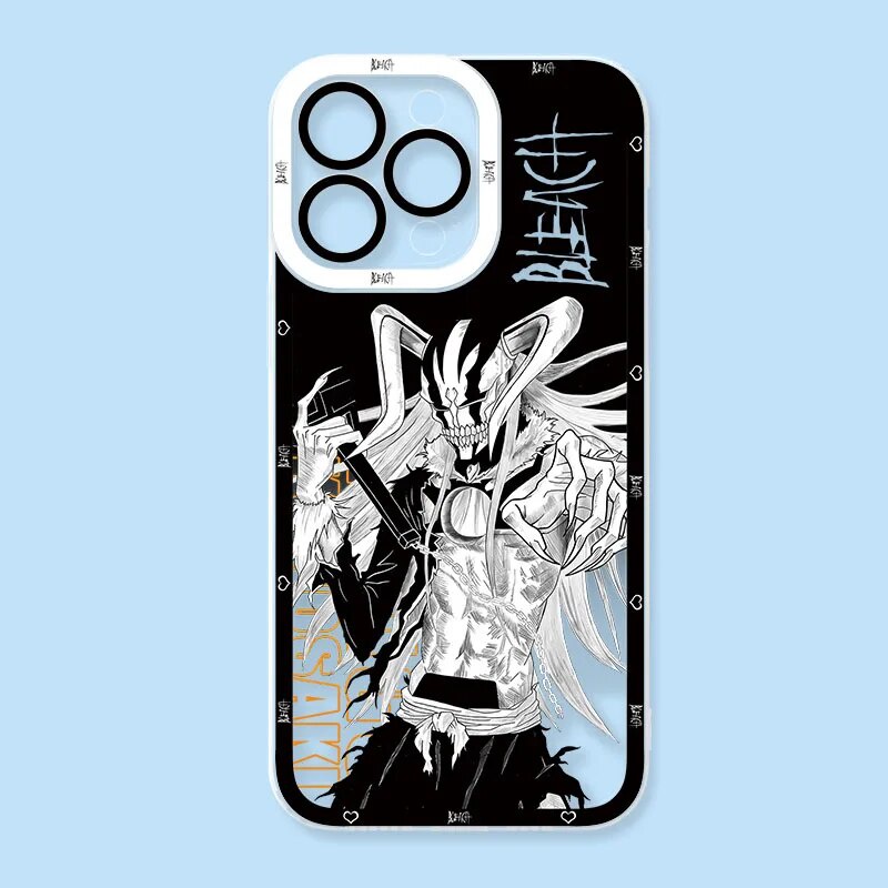 Ốp lưng iphone cạnh vuông Hollow Ichigo manga Bleach art 8plus/x/xs/11 ...