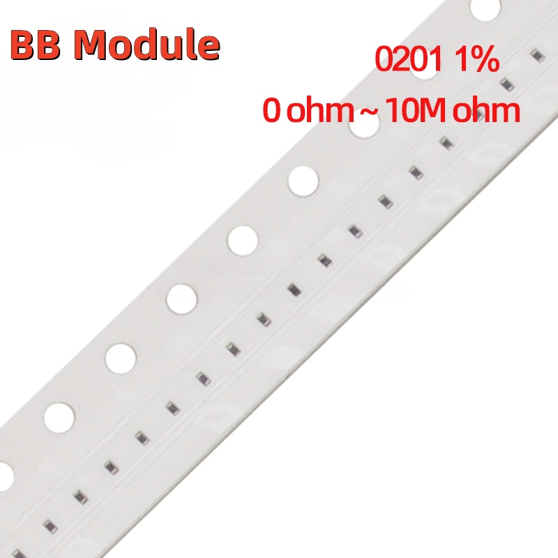 Set 100 Điện Trở smd 1% 0201 0r-10m 1 / 20w 1 10 150 220 330 Ohm 1k 10m ...